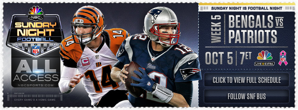 SNF All Access | Sunday Night Football | NBC Sports