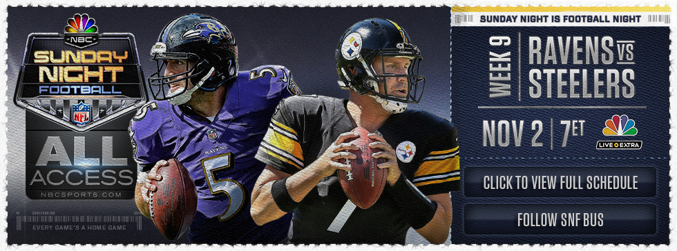 SNF All Access | Sunday Night Football | NBC Sports